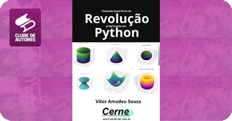 Plotando Superfícies De Revolução Programado Em Python Por Vitor