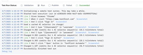 automated annotations testfirst