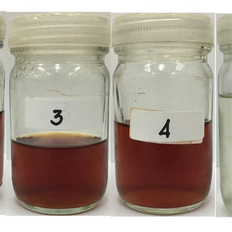 The Extraction Solution Using Different Solvents 1 Ethanol 1 2 Download Scientific