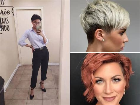 Dramático Ir A Buscar Cambios De Cortes De Cabello Pelo Corto Mujer