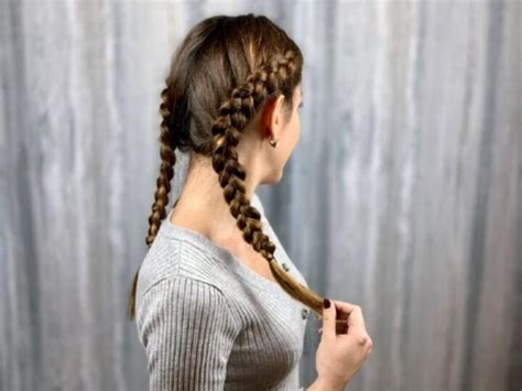 Double Dutch Braid Hairstyle Video Tutorial Diy Crafts