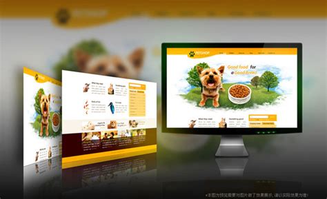 宠物商店网站素材中国