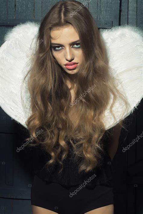 Angel Sensual Woman Stock Photo By Tverdohlib Com