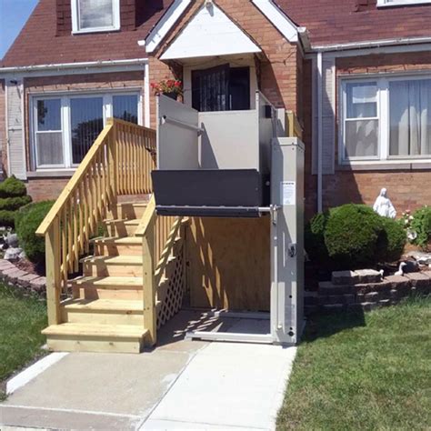 Tall Wheelchair Platform Lift Elevator Manufacturer No Pit Tuhe Lift