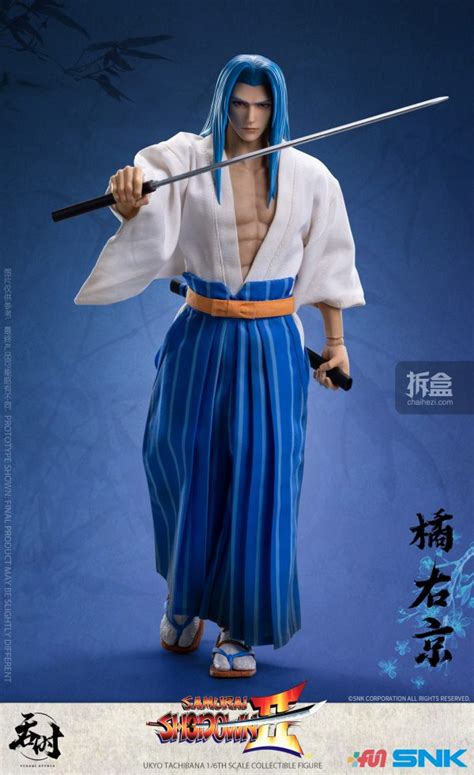 吞时工作室 真侍魂 霸王丸地狱变 橘右京 1 6可动布衣人偶 拆盒