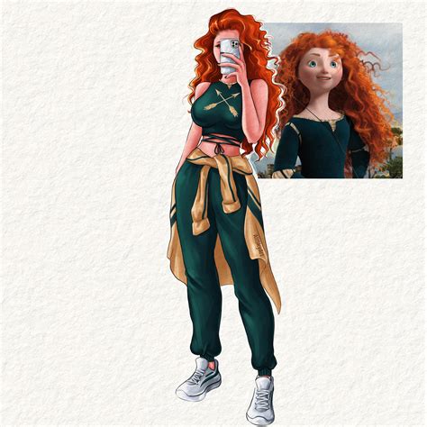 Modern Merida Drawing