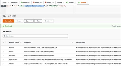 Query Sap Hana Using Athena Federated Query And Join With Data In Your