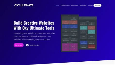 Oxy Ultimate A Set Of Custom Creative Unique Tools For Oxygen Builder