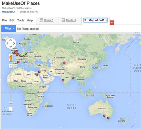 Ways To Make A Google Map Using Google Spreadsheet Data Google Spreadsheet Map Spreadsheet