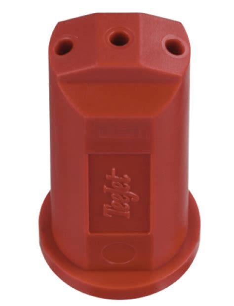 Teejet Streamjet Solid Stream Fertilizer Spray Nozzles 3 Hole Red