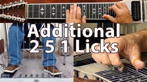 How To Play Additional 2 5 1 Licks Lesson Youtube