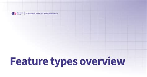 Feature Types Overview Os Download Products Documentation