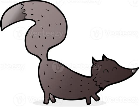 Cartoon Little Wolf Cub 43493492 Png
