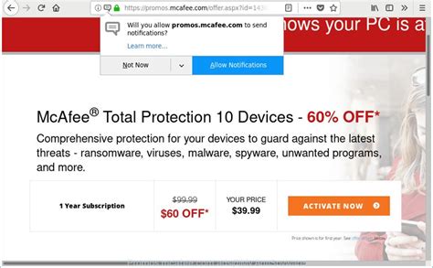 How To Remove Mcafee Pop Ups In The Control Panel Click On The