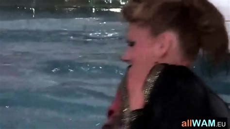 Bride Fells Down In The Pool Eporner