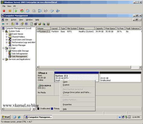 Extending A Vmware Virtual Machine Disk Vmdk In Esxi Adrian Costea