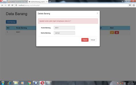 Cara Membuat Crud Php Sederhana Dengan Modal Boostrap Learn Code