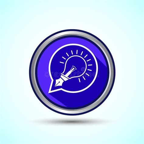 Tips Icon Button Design Illustration Tips And Tricks Stock Vector