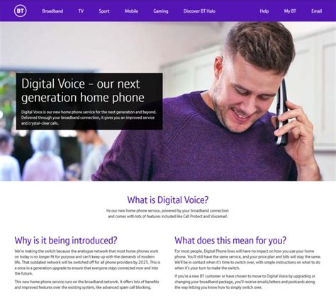 Bt Digital Voice What Is It Digital Home Phones Compared