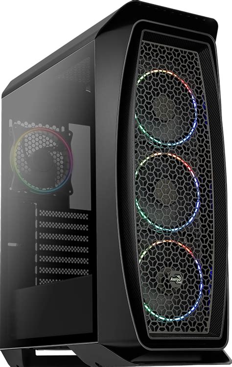 Корпус Aerocool Aero One Eclipse ARGB Tempered Glass Black (ACCM ...
