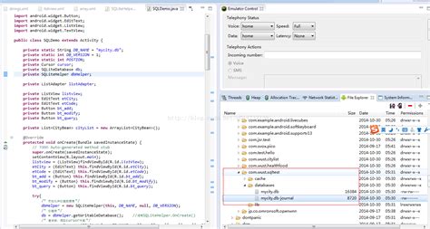 2014 10 27android学习 sqlite数据库操作（二） 数据库的创建 sqlitehelper