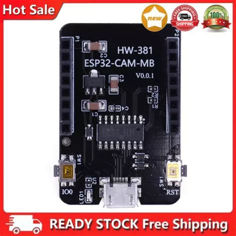 ESP32 CAM MB CAMERA MODULE CH340 Serial To USB Programming Adapter