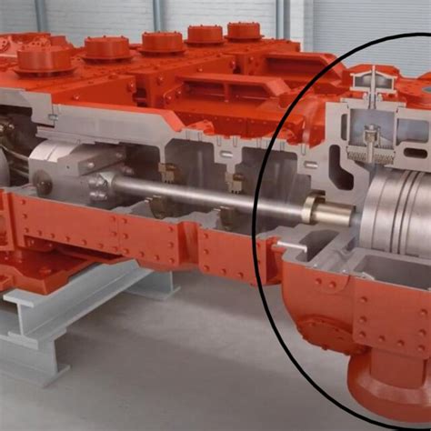 Section Of An Api 618 Bh Reciprocating Compressor Download