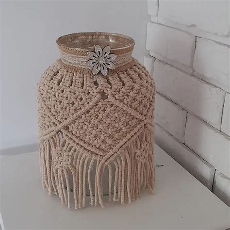 Pin Von Takako Kearney Auf マクラメ プラントバスケット Makramee Wandbehang Muster