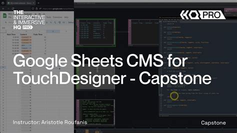 Touchdesigner The Hq Pro