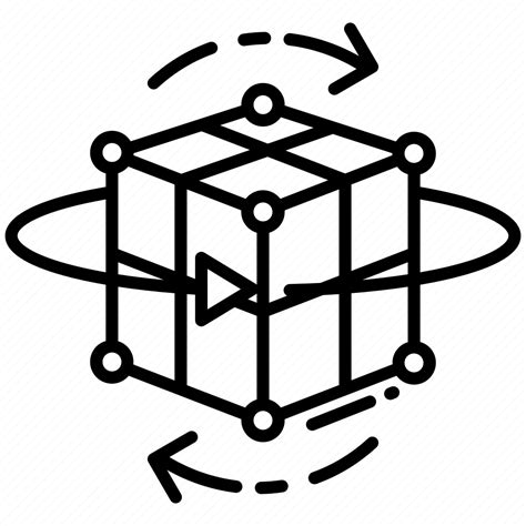 3d Cube Icon Download On Iconfinder On Iconfinder
