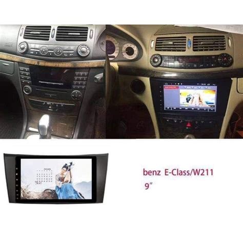 Mercedes Benz W211 E Class 2002 2009 Android 9 Player Casing