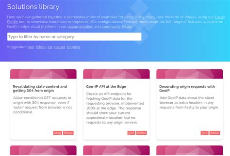 Testing New Ideas With Fastly Fiddle Fastly