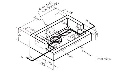 Solved Model The Object Shown Below Extract D Shop Chegg Com