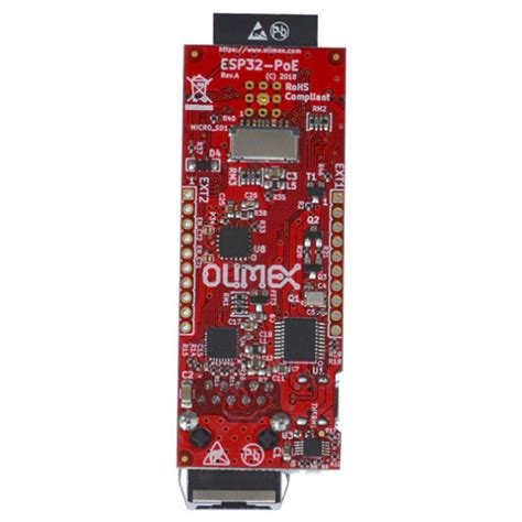 Olimex Unveils Esp32 Poe Board With Poe Support Cnx Software