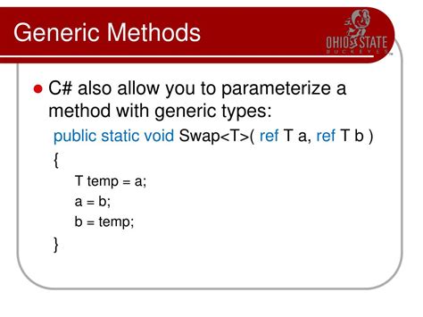 Ppt Programming In C Generics Powerpoint Presentation Free Download
