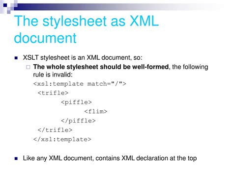 Ppt Xslt Extensible Style Language For Transformation Powerpoint
