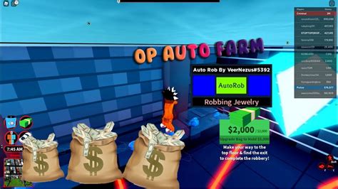 Best Jailbreak Auto Farm Script OP Unlimited Money Roblox YouTube