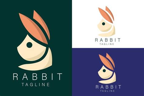 Rabbit Minimal Vector Art Icons And Graphics For Free Download