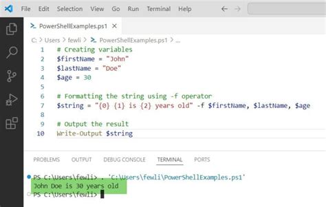 How To Convert Object To String In Powershell