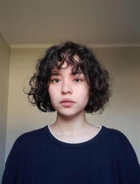 Curly Hair Haircuts For Curly Hair Curly Hair With Bangs Curly Hair