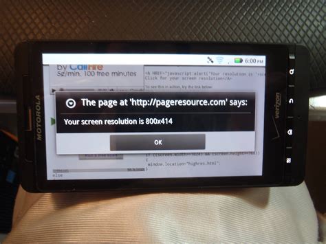 What S The Deal With Android Web Browser Resolution Stack Overflow