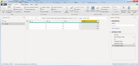 Powerbi Edit Python Script Used As Data Entry In Power Bi Stack