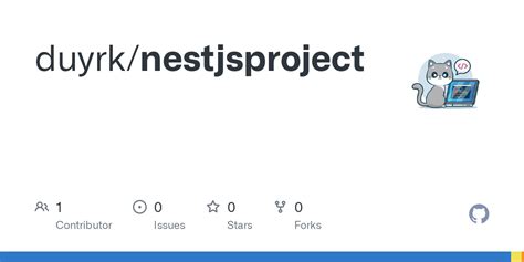 GitHub Duyrk Nestjsproject