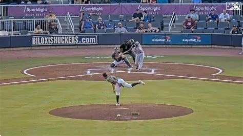 Adam Hackenburgs Solo Home Run 07272023 Barons