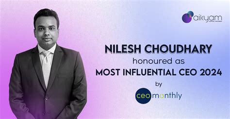 Aikyam Capital Advisors Private Limited On Linkedin Our Ceo Nilesh