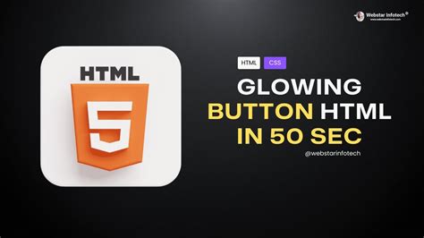 Create A Neon Glowing Button With Html And Css Quick Tutorial For Beginners Youtube