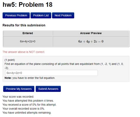 Solved Hw Problem Previous Problem Problem List Next Chegg Com