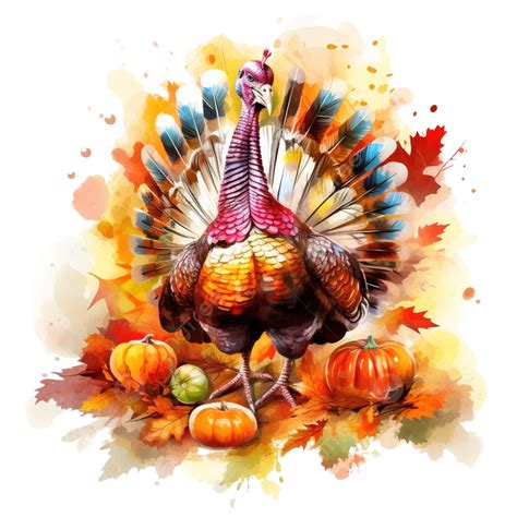 Happy Thanksgiving Festive Turkey For Thanksgiving Day Thanksgiving