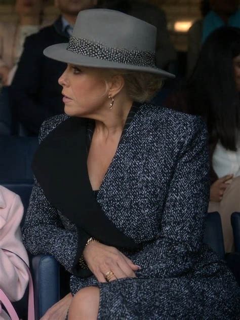 Ted Lasso Season 3 Hannah Waddingham Asymmetric Coat