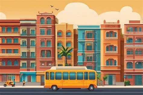 Premium Photo Vibrant Kolkata Urban Living At The Heart Of Indias Bustling Cityscape